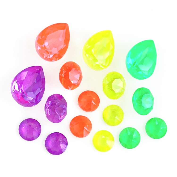 アドバンスト・クリスタル#4320 クリスタル エレクトリック オレンジ イグナイト | ビーズ・パーツなどのハンドメイドパーツおよびハイ ...