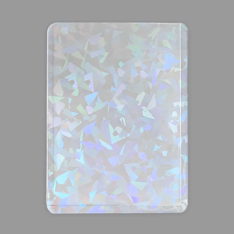 Hard card case, vertical type, B8 / 3 (Holographic color Crystal) | A ...